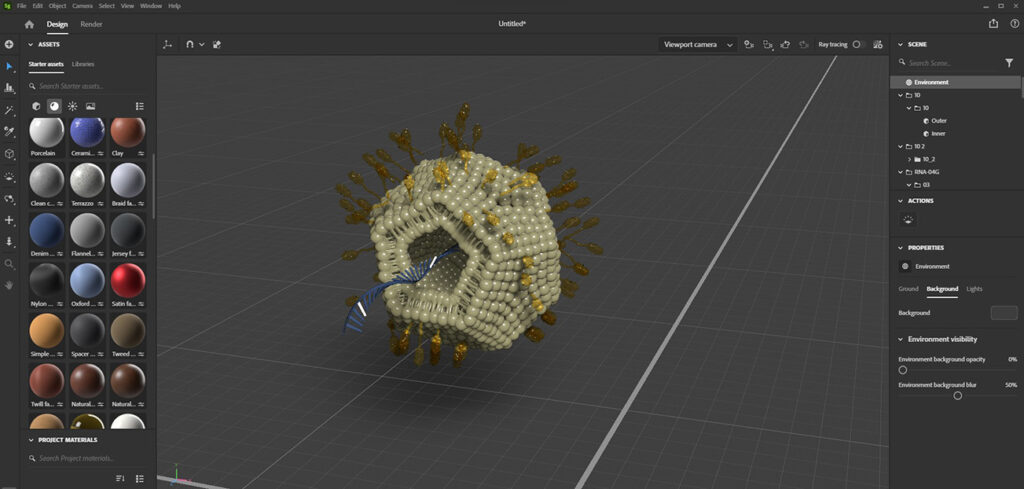 3D cell illustration